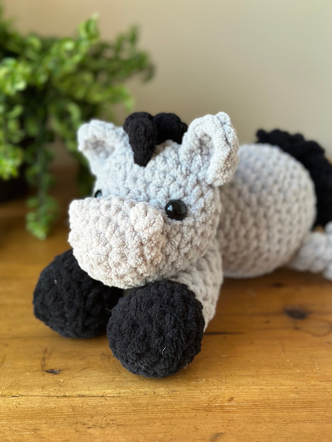 READY TO SHIP- Donkey Plush | 14” Plush Crochet Donkey | Baby Shower ...