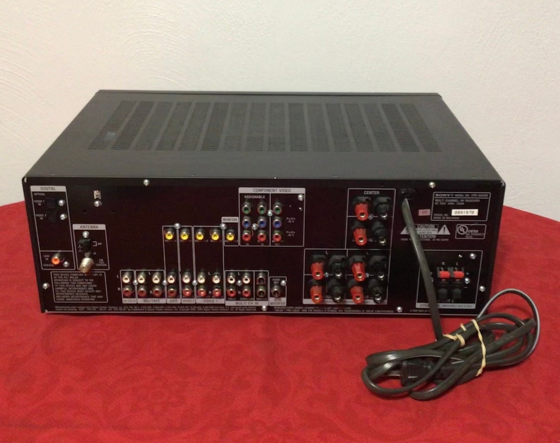 Sony STR-DG500 6.1 Channel Home Theater Multi Channel AV | Etsy