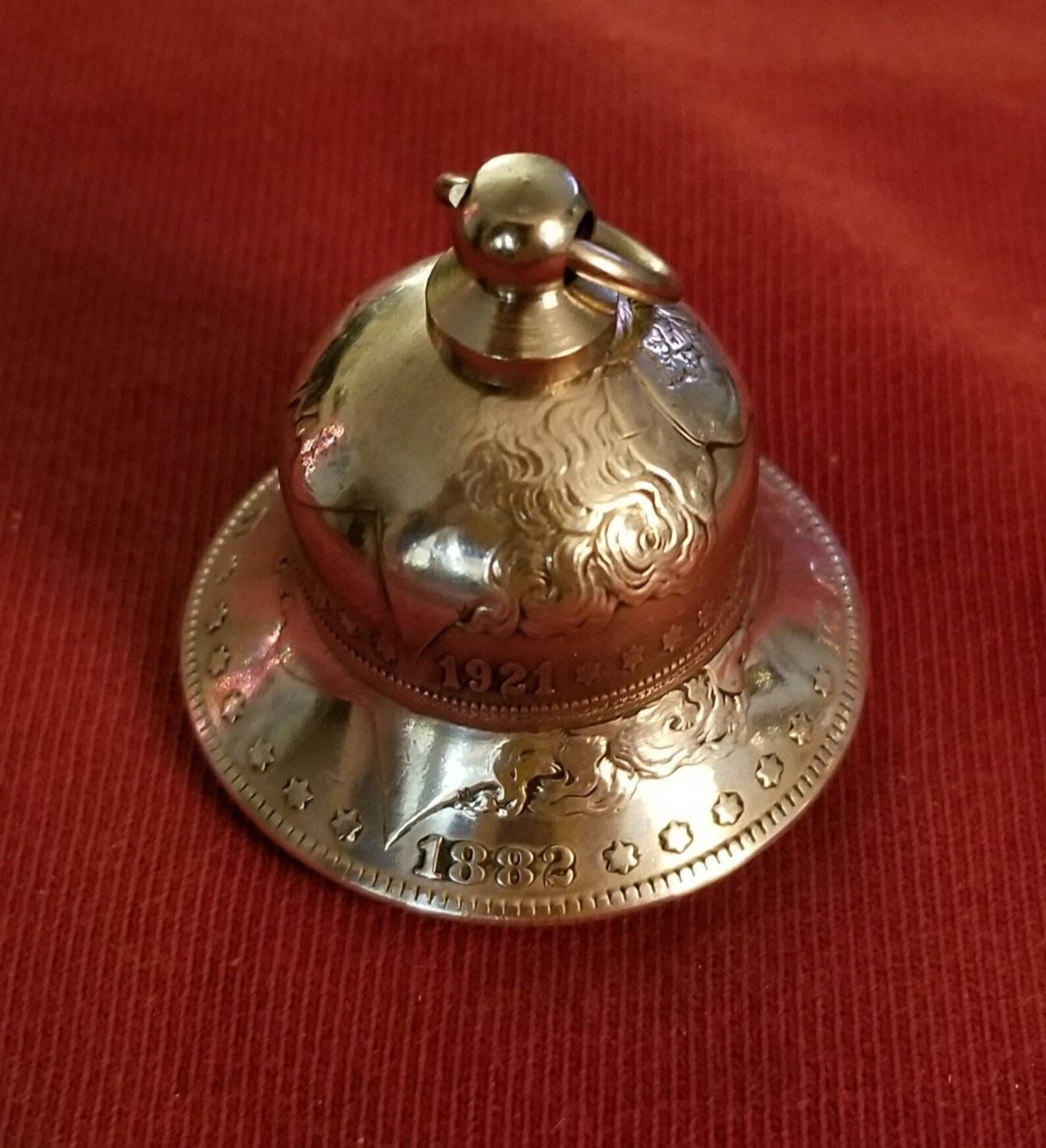 Morgan Dollar Bell - Etsy