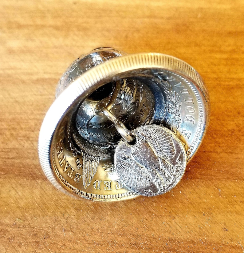 Morgan Dollar Bell - Etsy