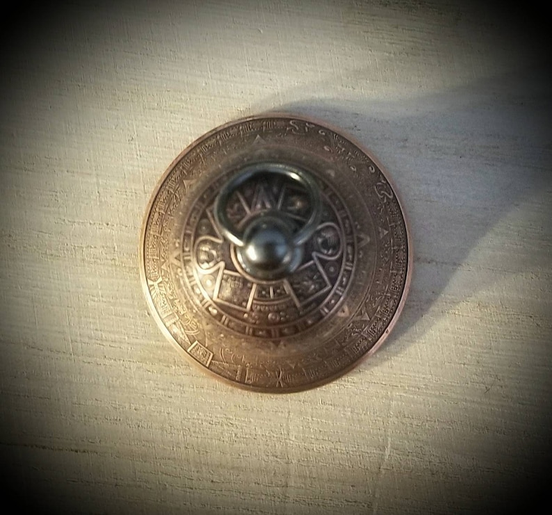 Aztec Copper Motorcycle Gremlin Bell - Etsy