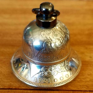 Morgan Dollar Bell - Etsy
