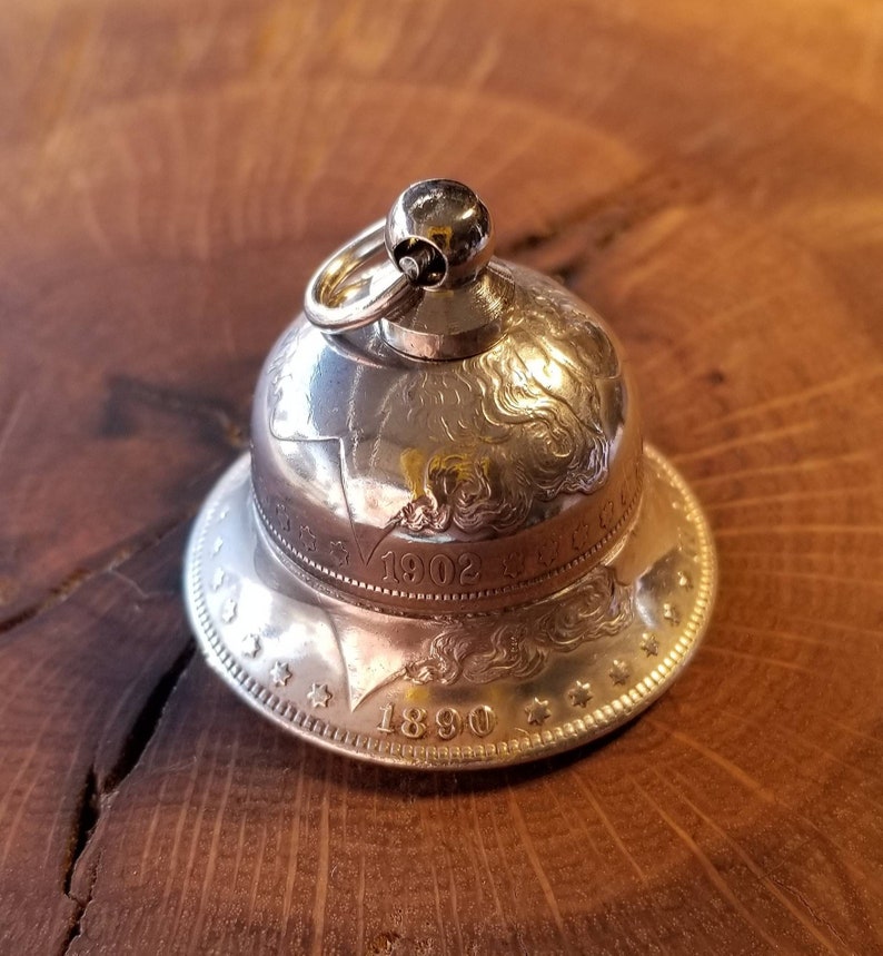 Morgan Dollar Bell - Etsy