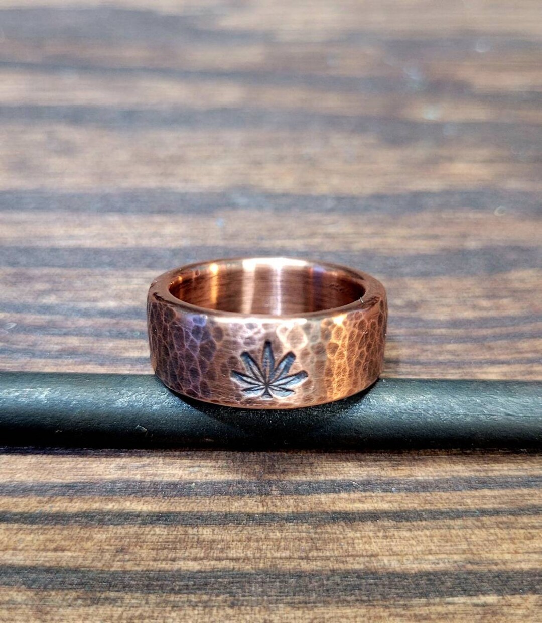 Cannabis Leaf Ring - Etsy