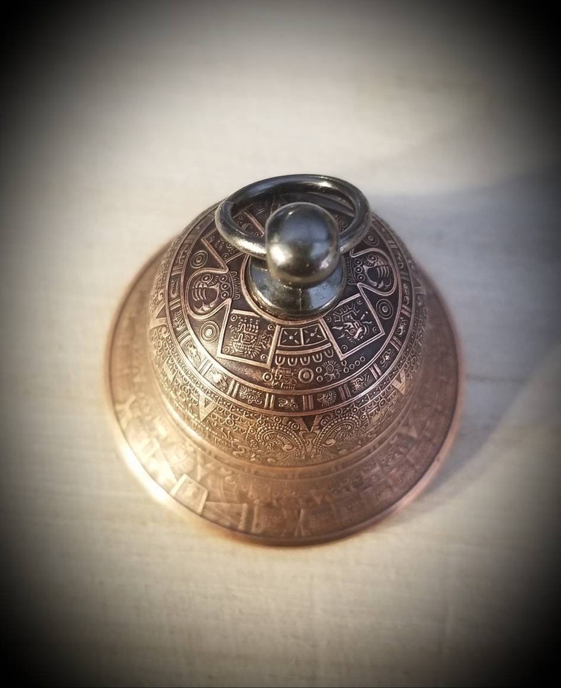 Aztec Copper Motorcycle Gremlin Bell - Etsy