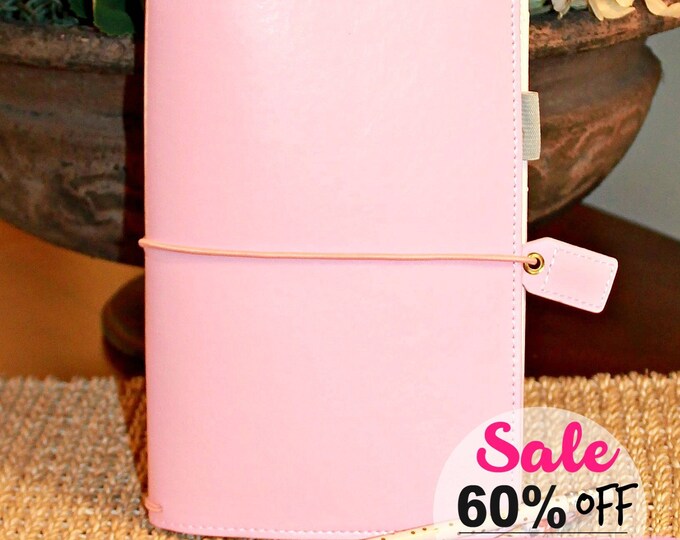 Travelers Notebook Cover, TN Notebook, Leather Notebook Cover ...