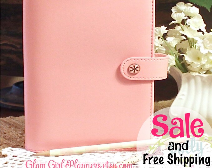 Planner Binder, 6 Ring Binder, Leather Notebook Binder, Planner ...