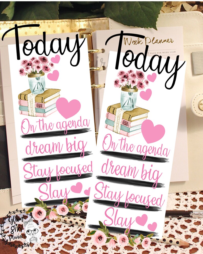 Planner Bookmark Journal Bookmark for Your GM MM and PM - Etsy