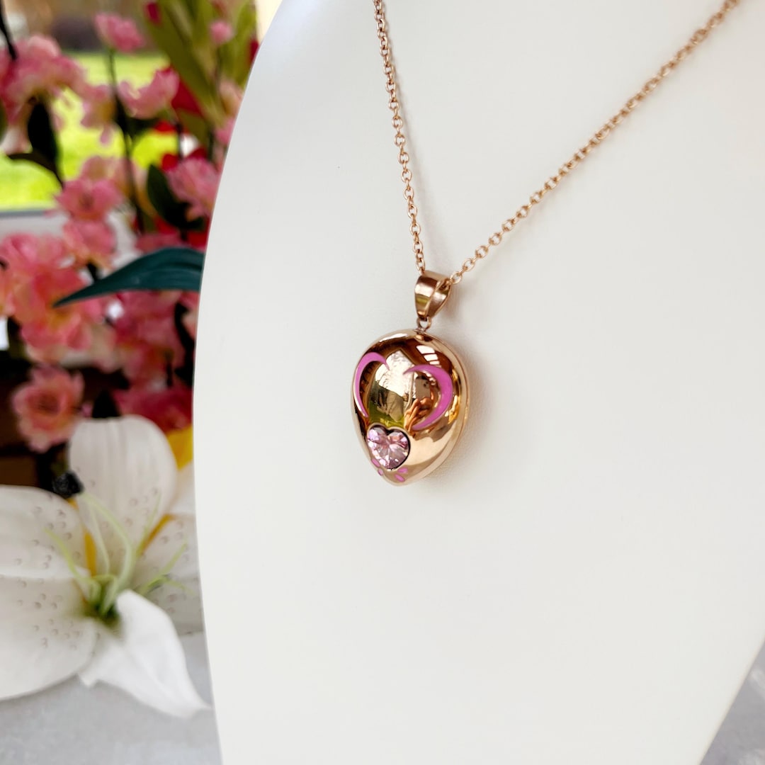 Gold Plated Mew Pendant Openable Locket Necklaces - Etsy