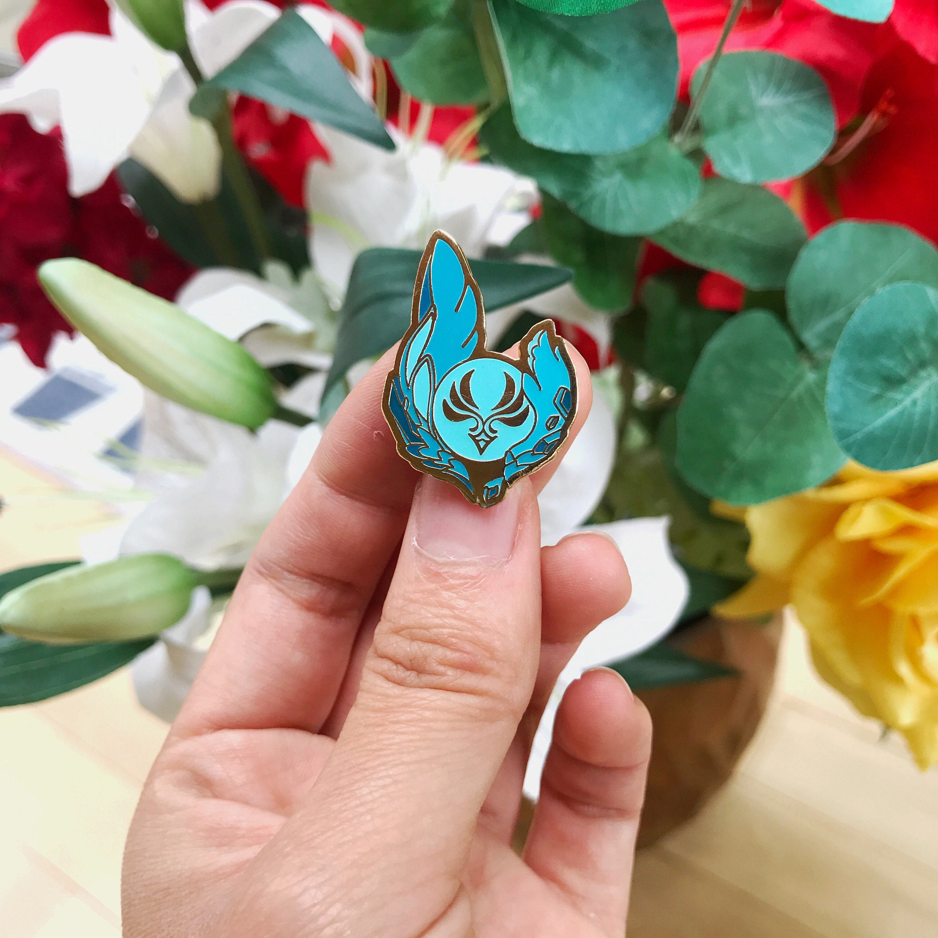 Anemoculus/geoculus/electroculus Glow in the Dark Enamel Pins - Etsy