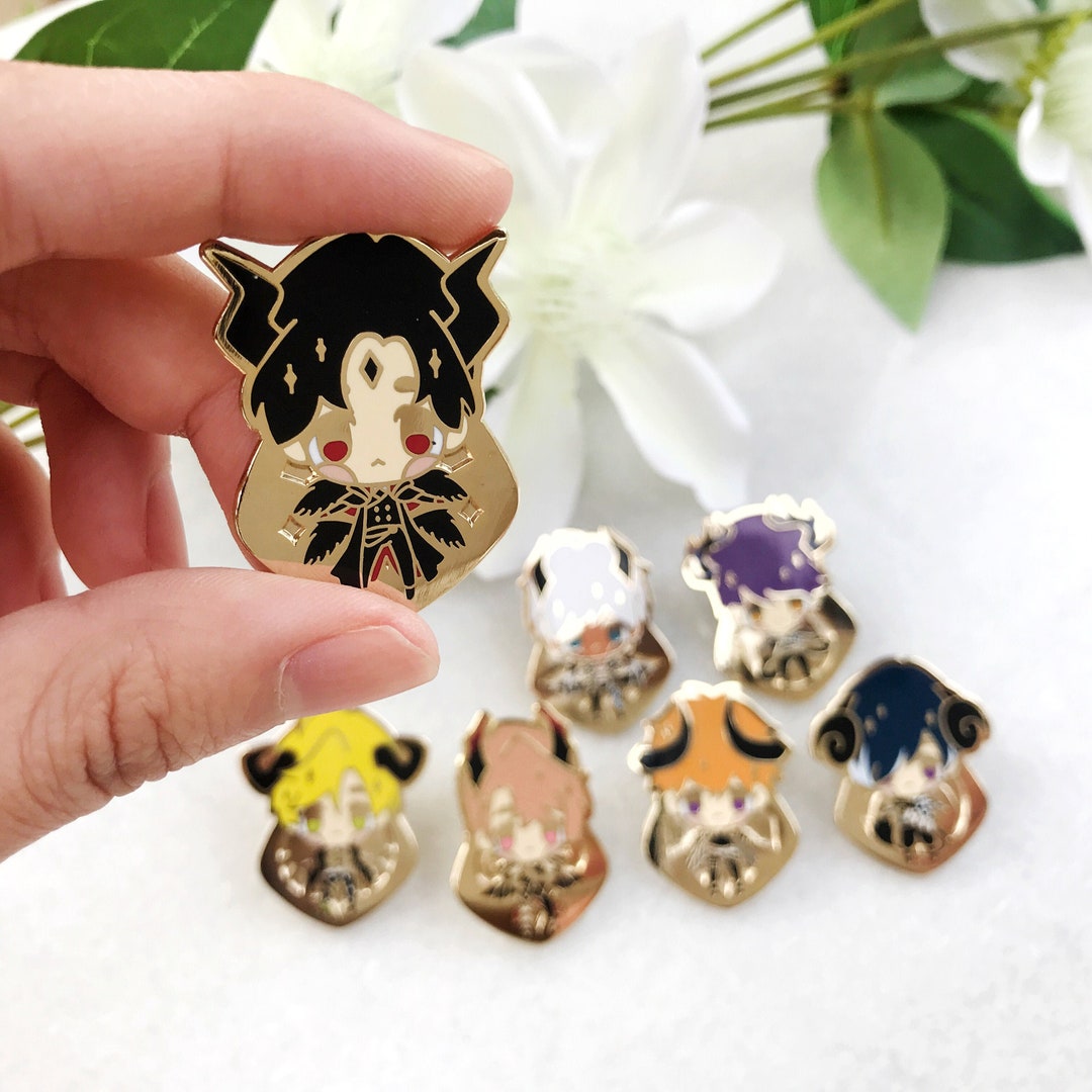 Tiny Demons Hard Enamel Pins - Etsy