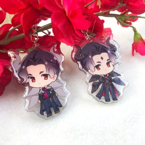 Demon Double Sided Acrylic Charms | Etsy