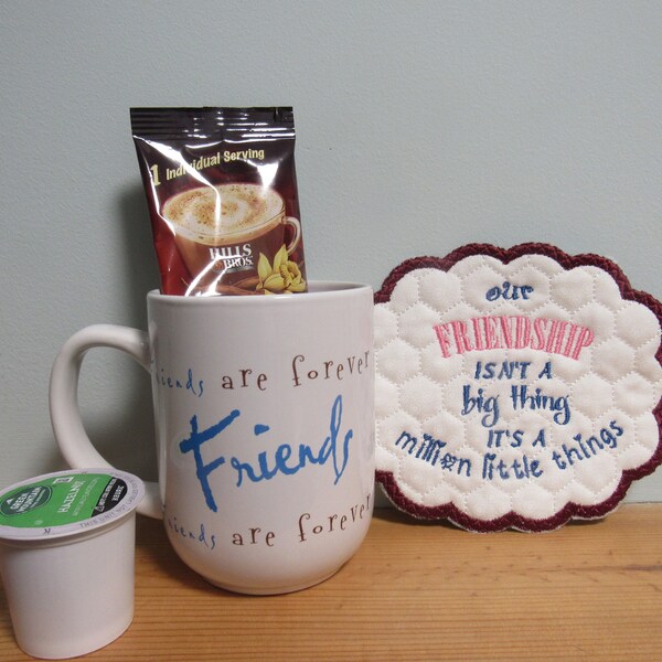 Mug Rug Friendship - Etsy