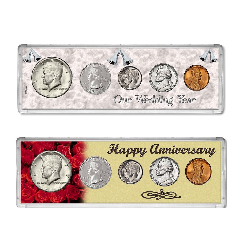 1999 Year Coin Set and Greeting Card: 24th Birthday - Etsy