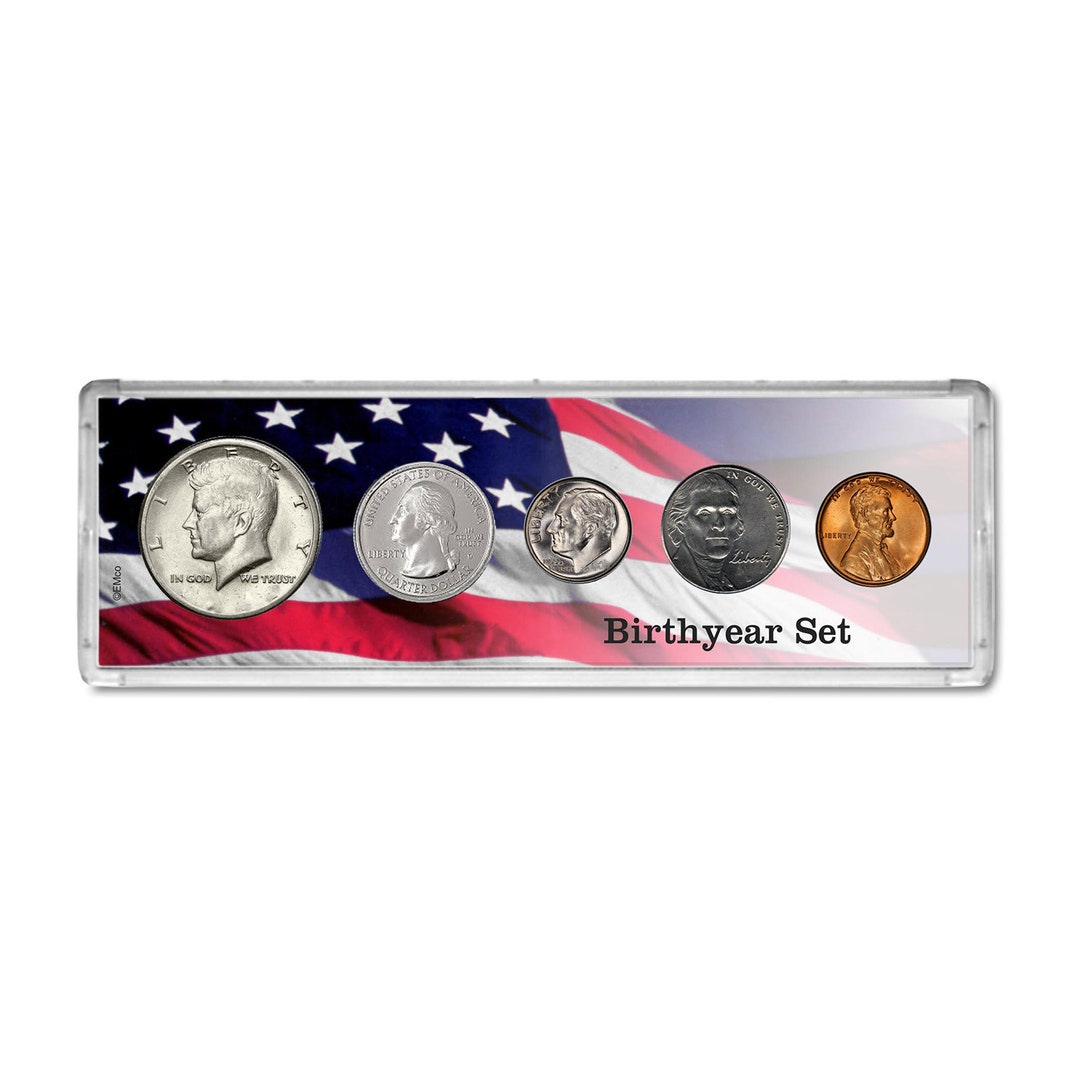 2013 Year Coin Set: 10th Birthday, Anniversary, Wedding Year ...