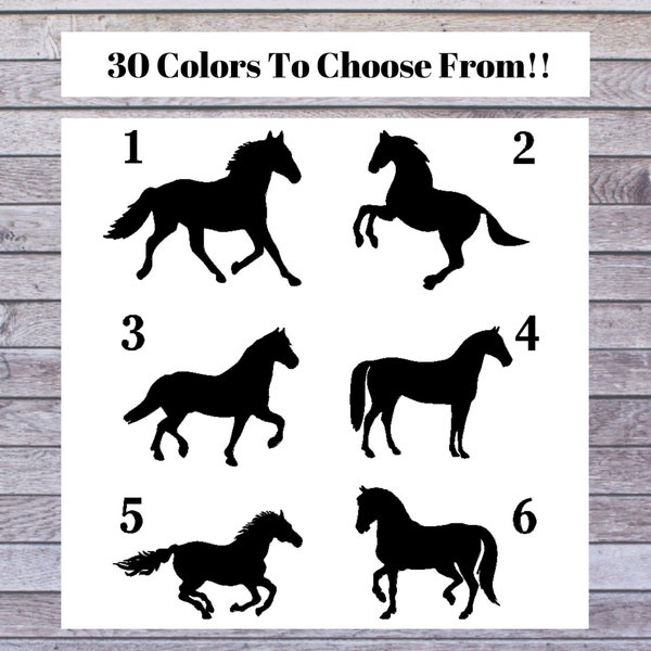 Horse Life Decal - Etsy
