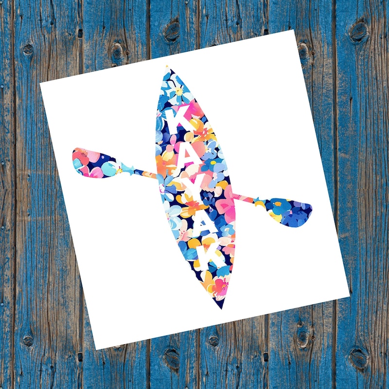 Kayak Decals Car - Etsy