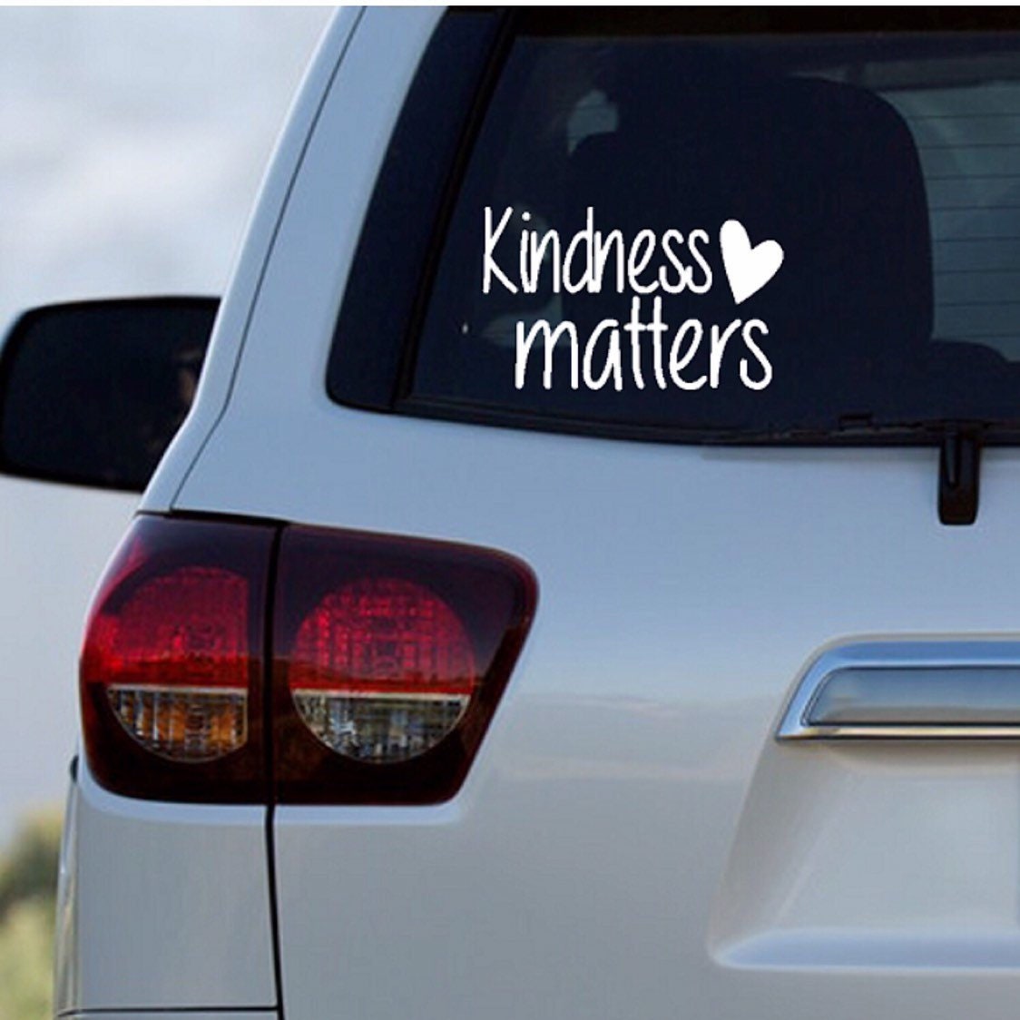 Kindness Matters Decal Motivational Quote Sticker for Car, Laptop ...