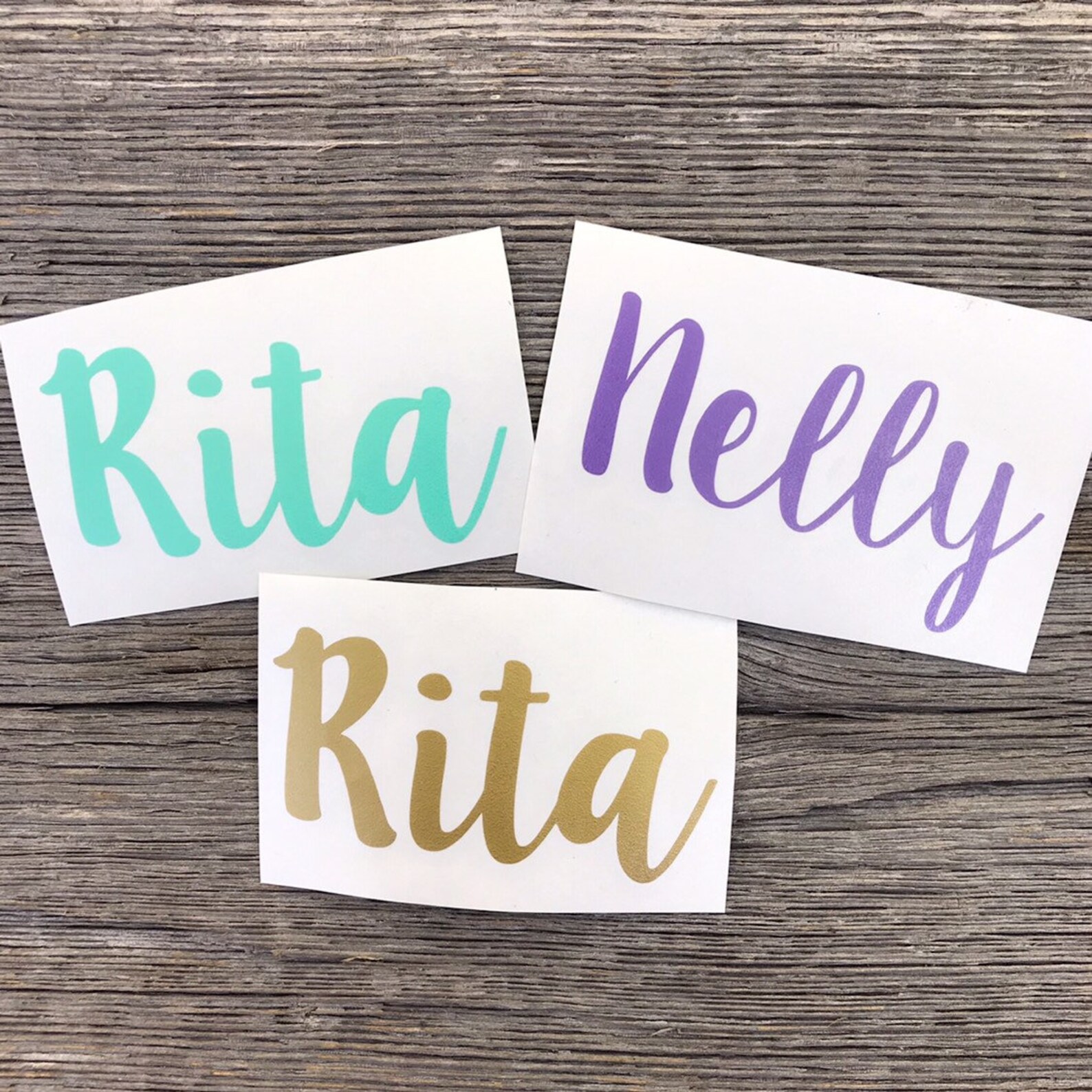 Name Decal for Tumbler, Vinyl Name Decal, Custom Name Decal, Name ...