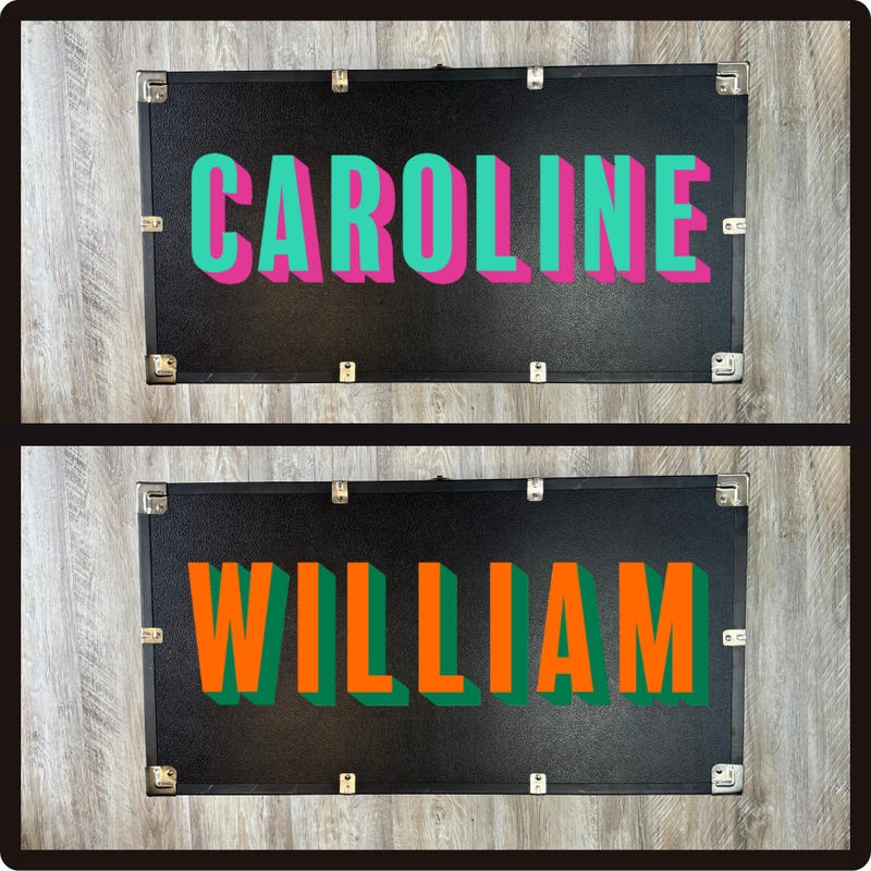 Custom Kids Name Glasses - Etsy