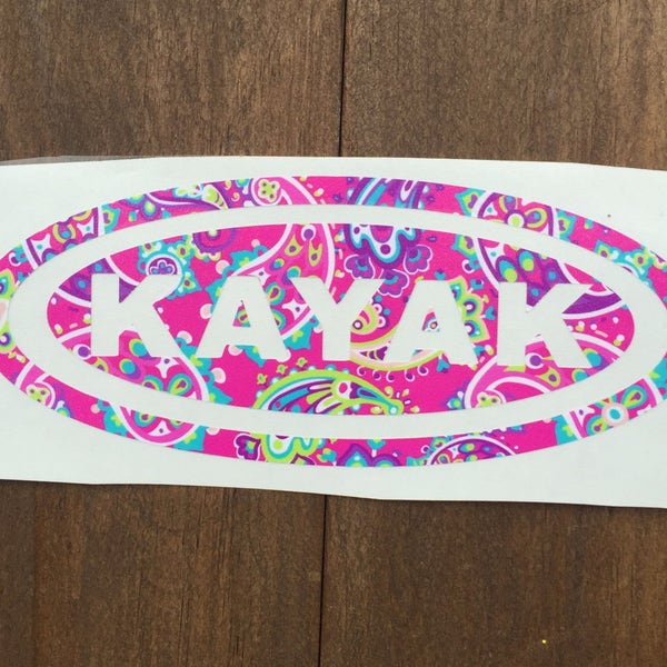 Kayak Decal - Etsy