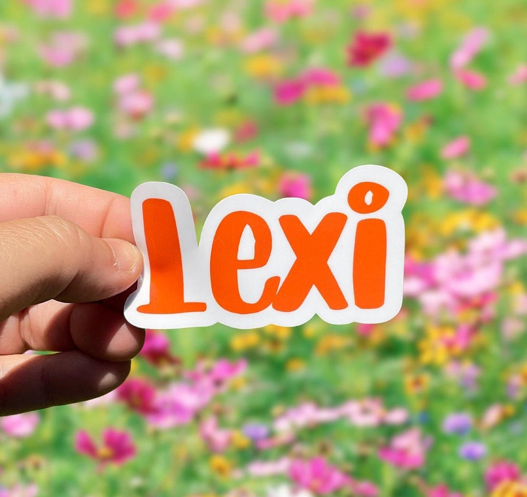 Custom Laptop Name Sticker, Water Bottle Sticker, Cup Name Decal ...