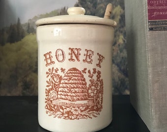 Vintage honey pot | Etsy