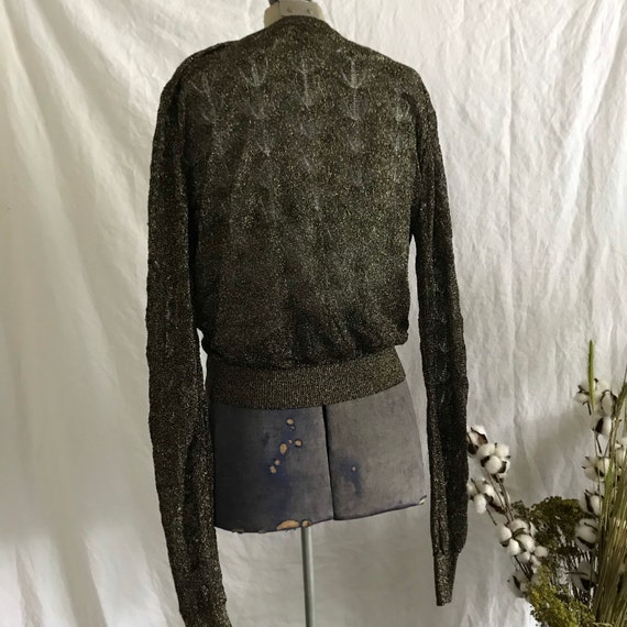 Vintage | M Missoni Label | Metallic | Gold | Delicat… - Gem