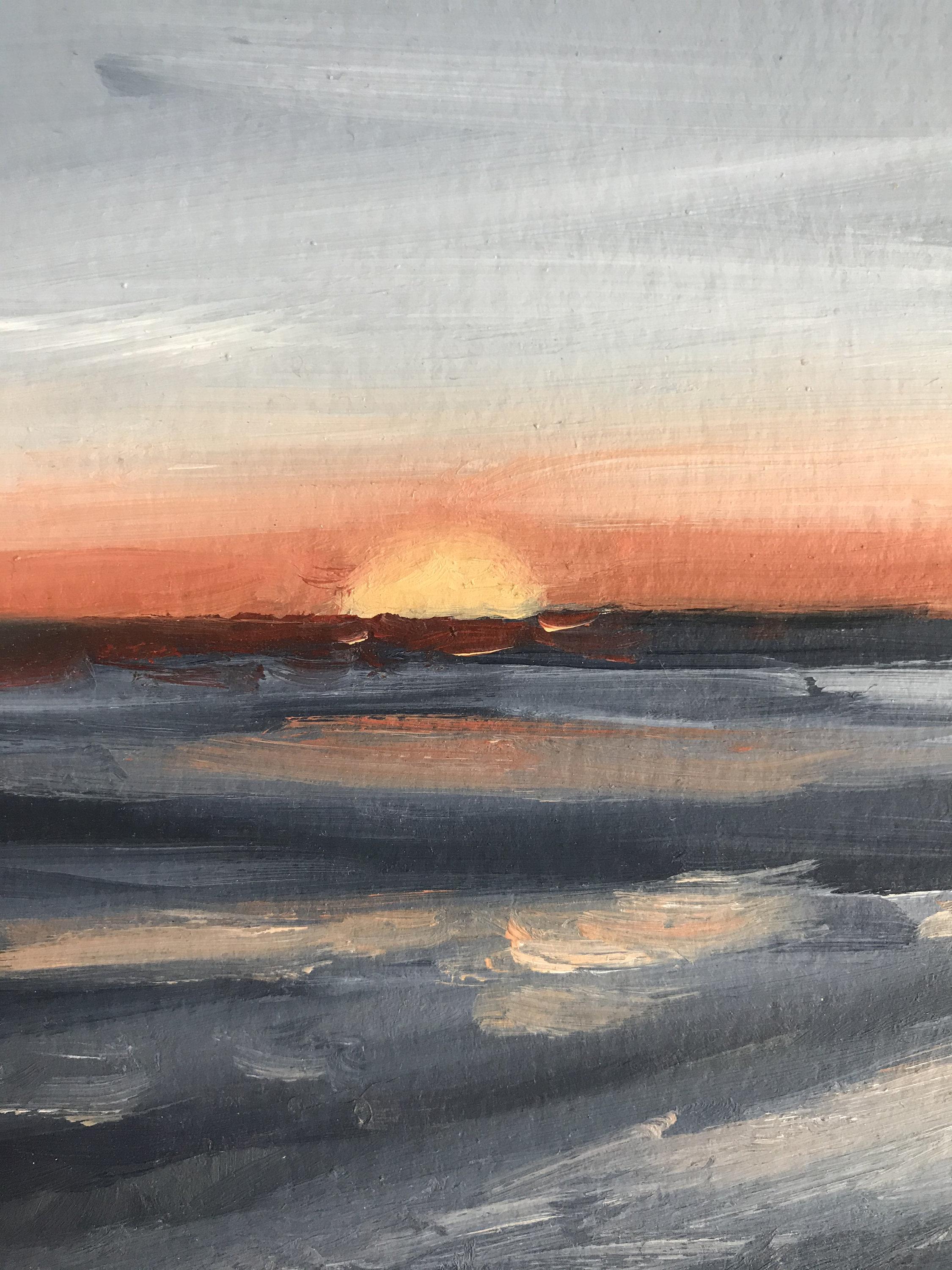 Indigo Fire - Original Oil Painting - Etsy