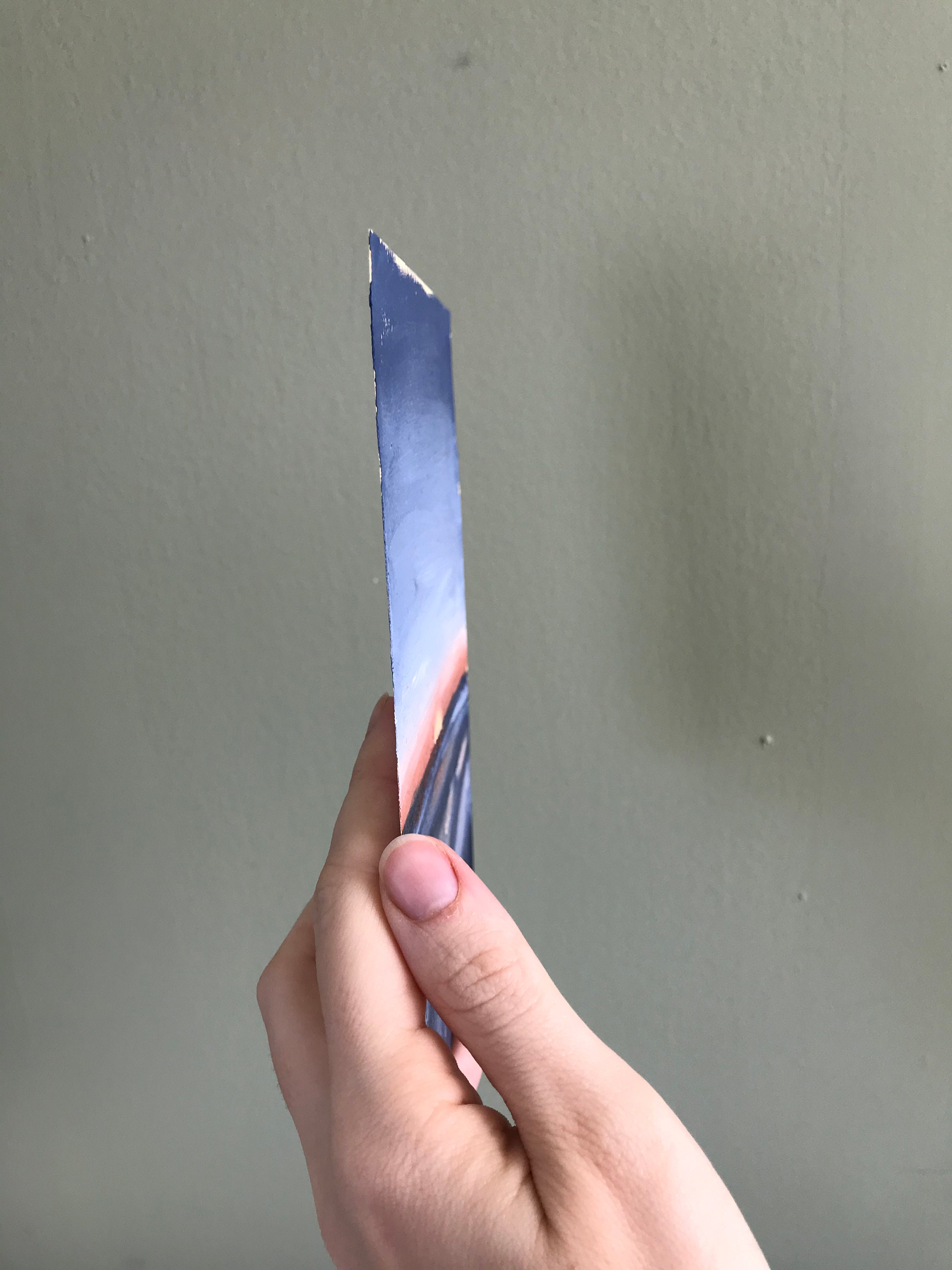 Indigo Fire - Original Oil Painting - Etsy