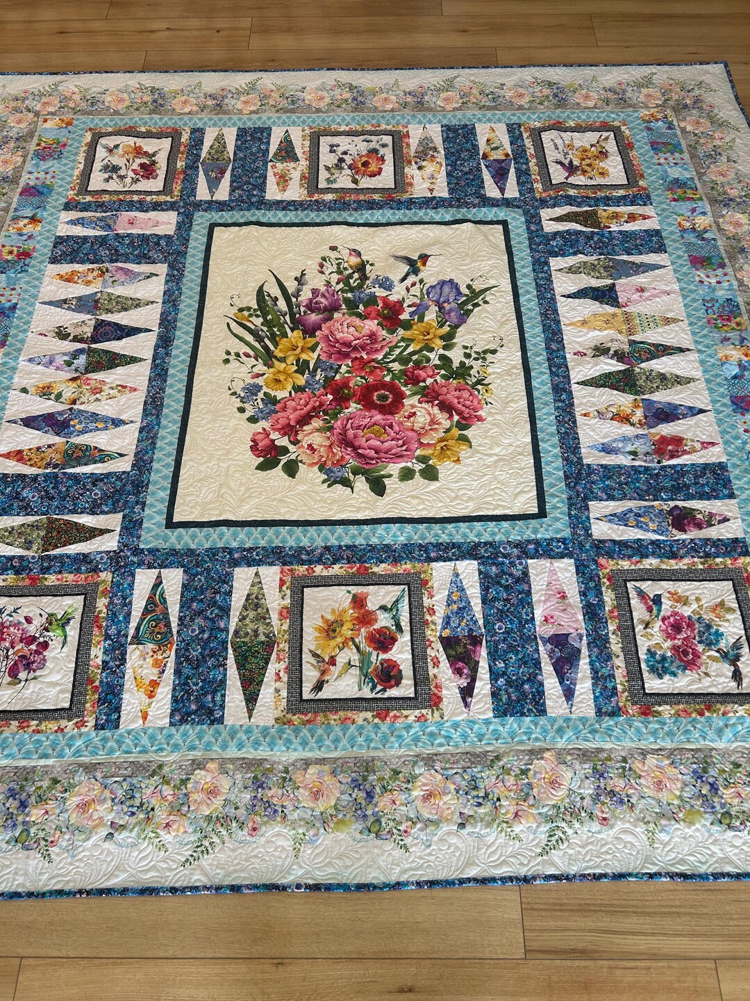 Handmade Beautiful Queen Hummingbird Lane (99 X 99) - Etsy
