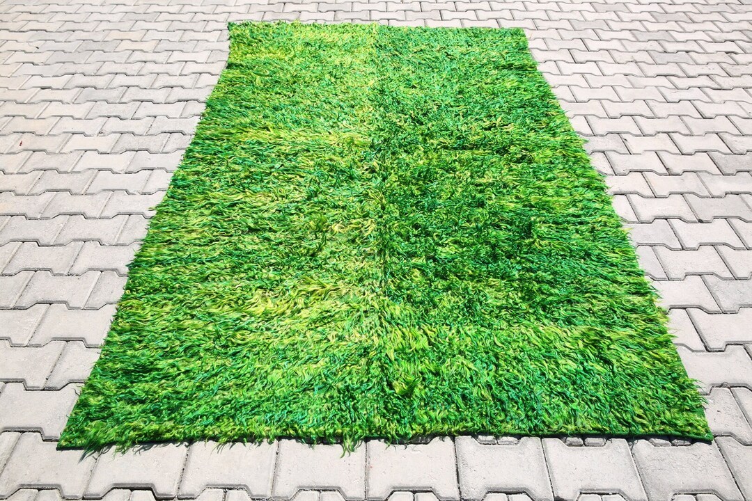 5x10 Area Rug, 5x10 Vintage & Tulu Filikli Kilim Rug, 5x10, 5x10 Kilim ...