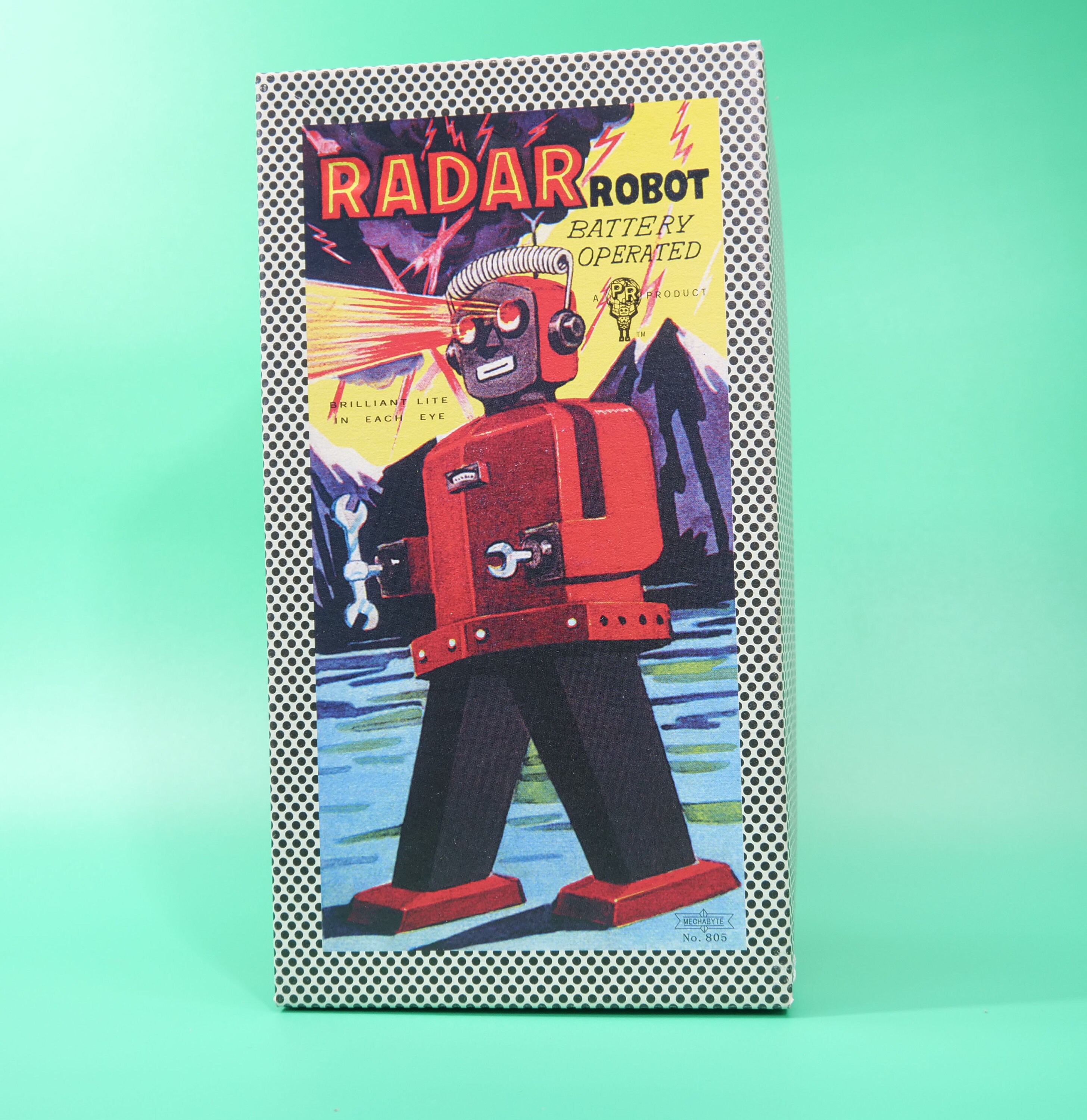 2004 Planet Robot RADAR Robot Battery Tin Toy (MIB) Blue Gray - Etsy