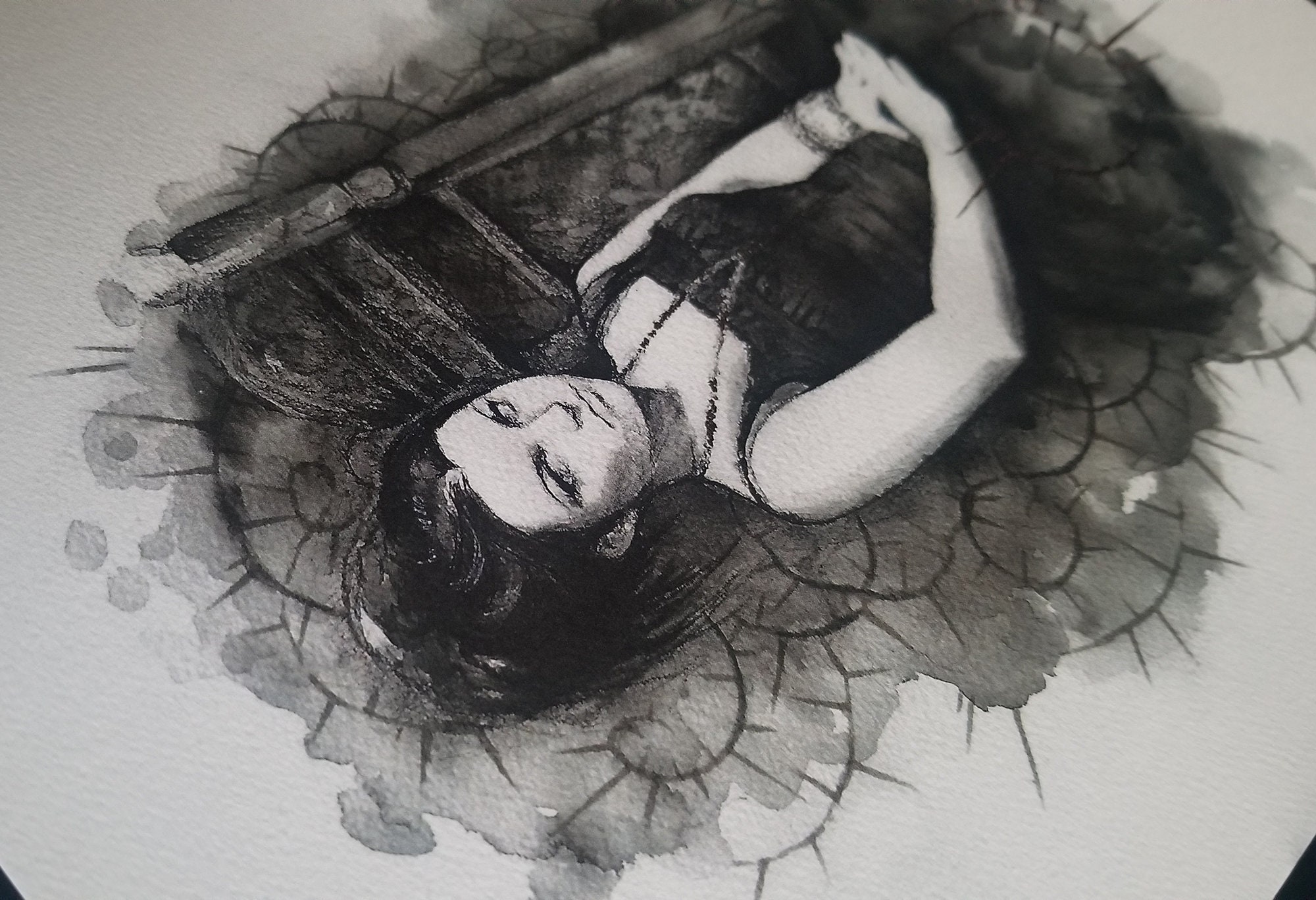 Whisper Amy Lee Evanescence Fan Art Fine Art 8.5x11 | Etsy