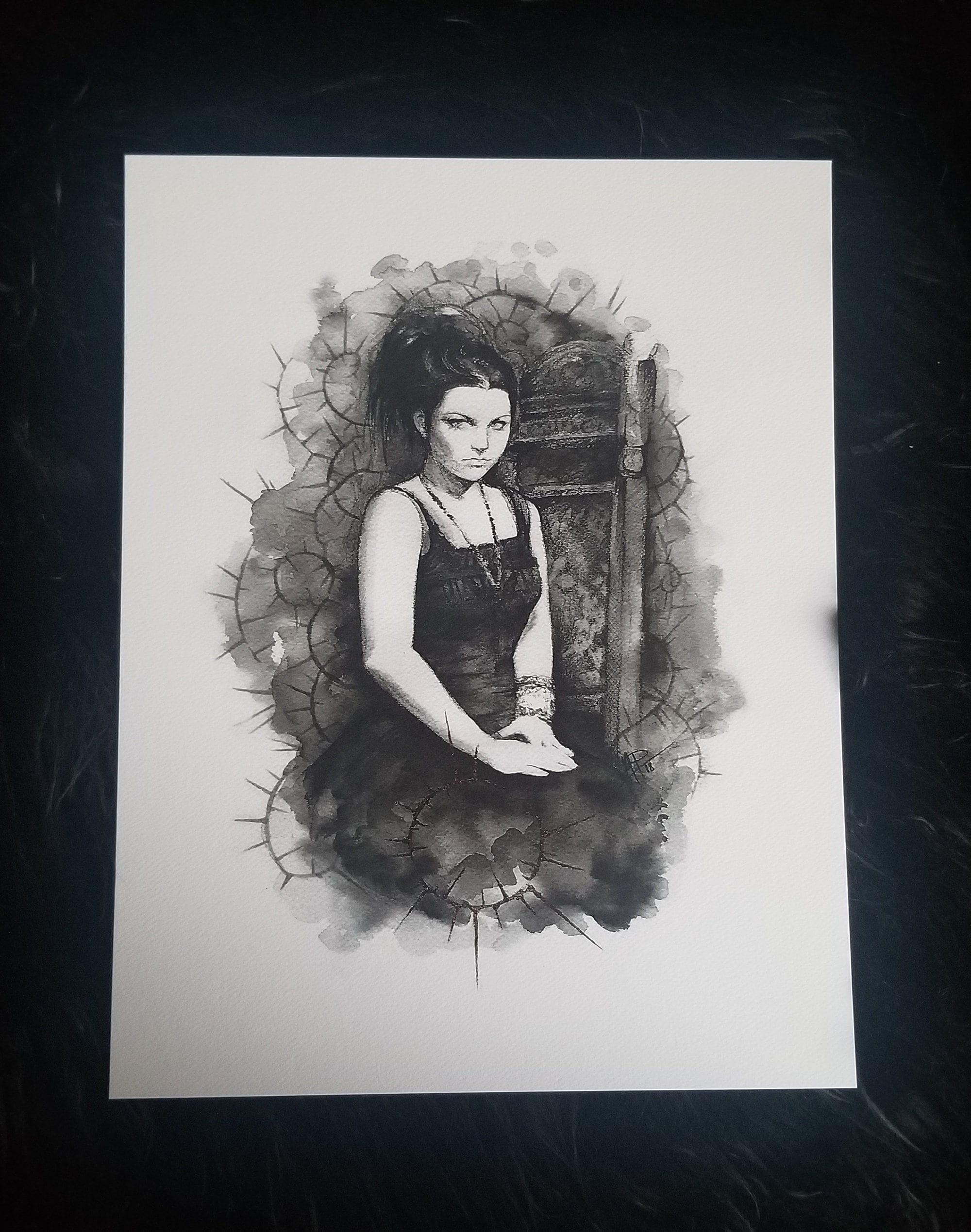 Whisper Amy Lee Evanescence Fan Art Fine Art 8.5x11 | Etsy