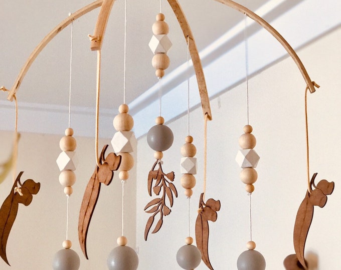 Felt Baby Mobile, Nature Mobile, Forest Mobile, Woodland Mobile, Forest ...