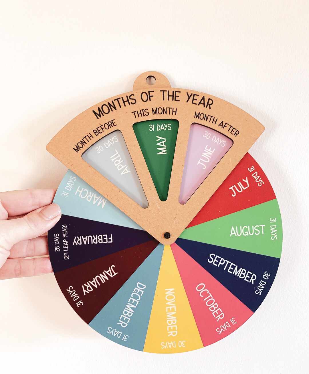 Downloadable Teaching Resource Months of the Year With 3-way Viewer ...