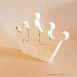 Crown Princess Wooden Puzzle Cake Topper Decor Statement Party Piece - Etsy
