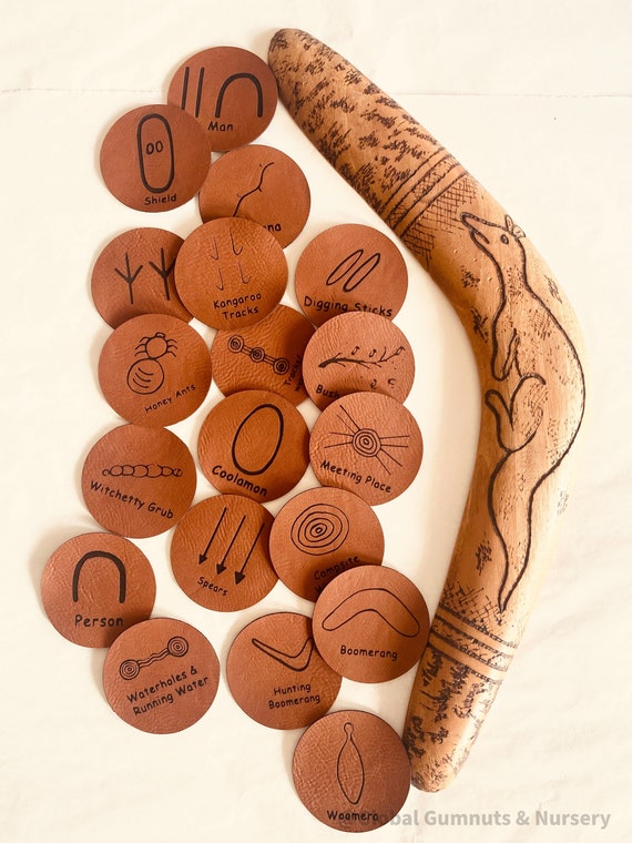 Indigenous Symbols Aboriginal NAIDOC WEEK Faux Leather | Etsy