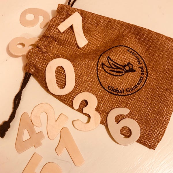 Wooden Numbers - Etsy