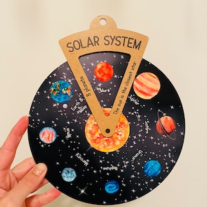 Solar System Planets Spinner Dial With Viewer Window - Explore the ...