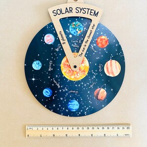 Solar System Planets Spinner Dial With Viewer Window - Explore the ...