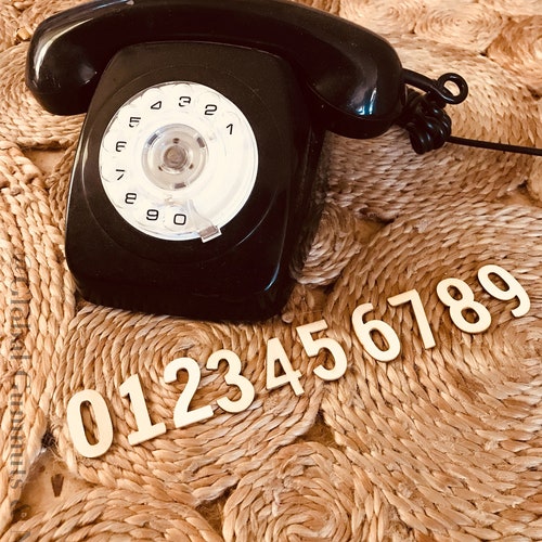 Wooden Number Set Unfinished Numbers 0-10 Wood Baby Shower - Etsy