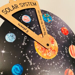 Downloadable Teaching Resource for Solar System Planets Dial With ...