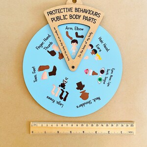 Interactive Protective Behaviours Spinner Dial With Viewer Window for ...