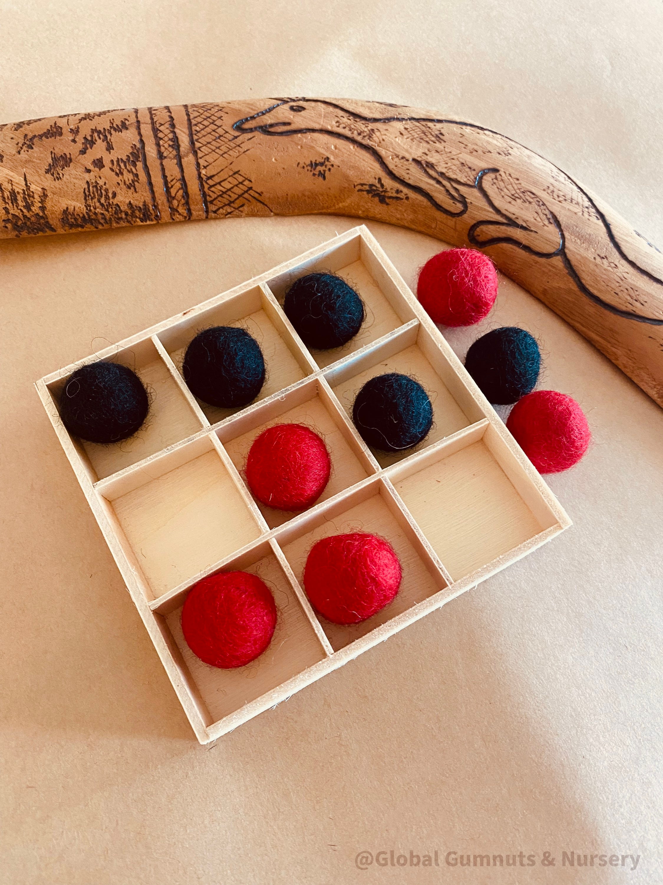 Aboriginal Themed Naughts + Crosses | 9 Compartments | NAIDOC Week ...