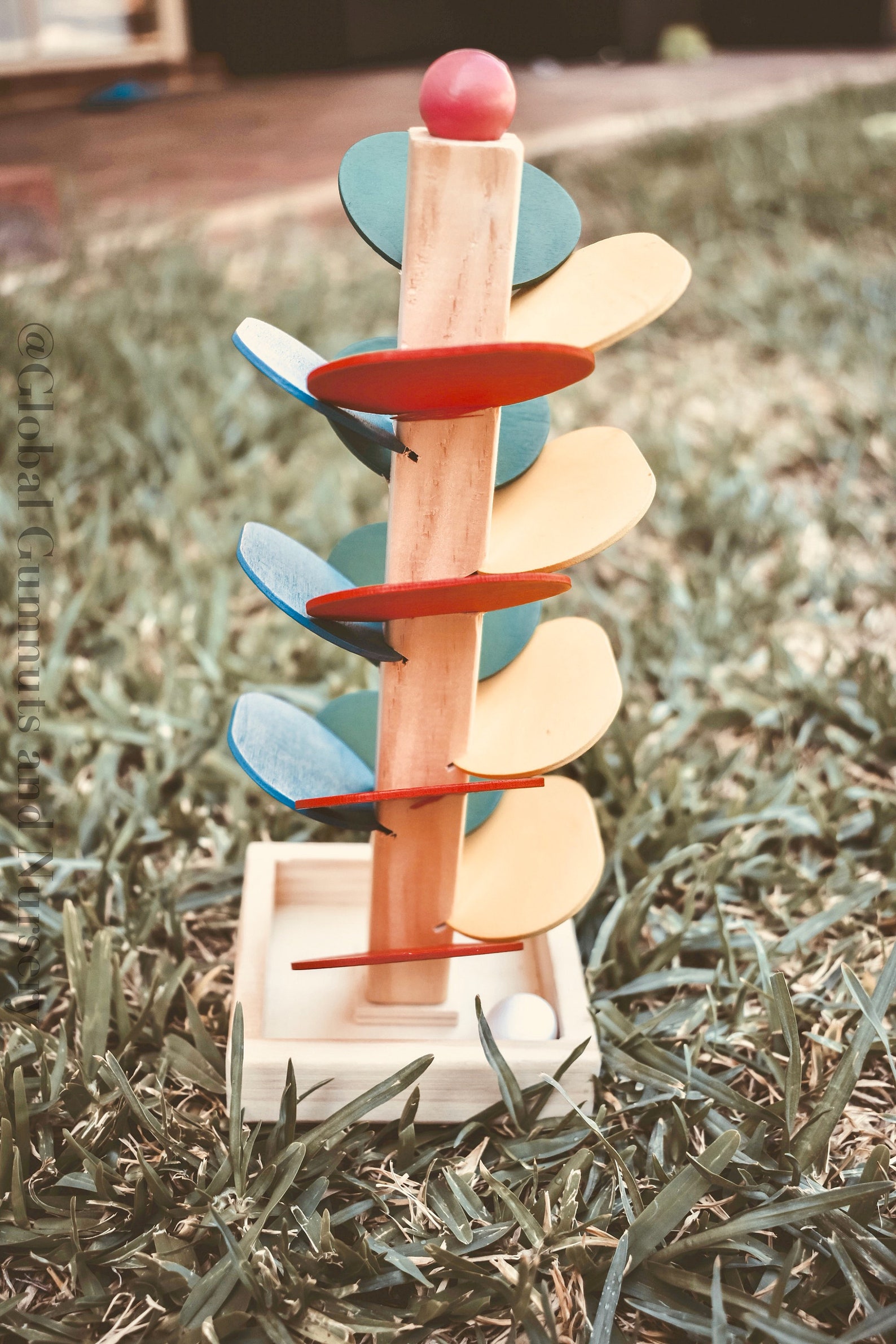 Marble Tower Toy | Etsy