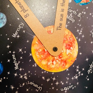 Downloadable Teaching Resource for Solar System Planets Dial With ...