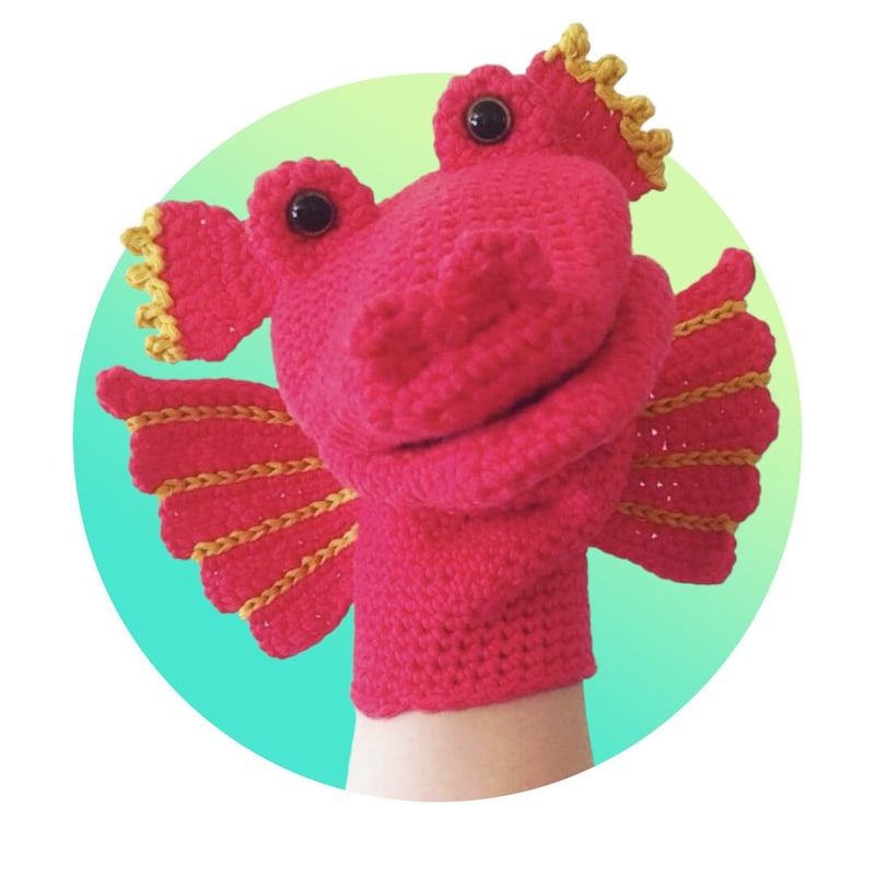 Dragon Puppet - Etsy
