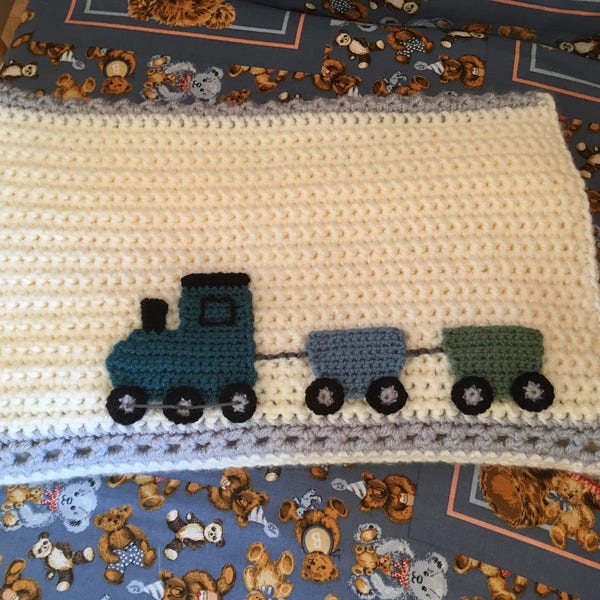 Crochet Baby Afghan - Etsy